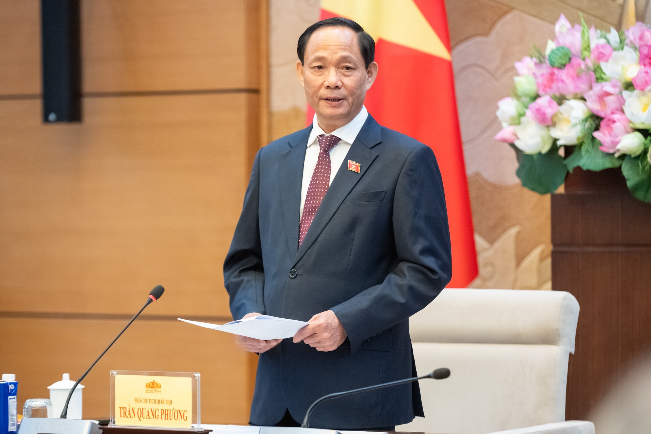 Phó Chủ tịch Quốc hội, Thượng tướng Trần Quang Phương gặp mặt Tiểu Đoàn ...