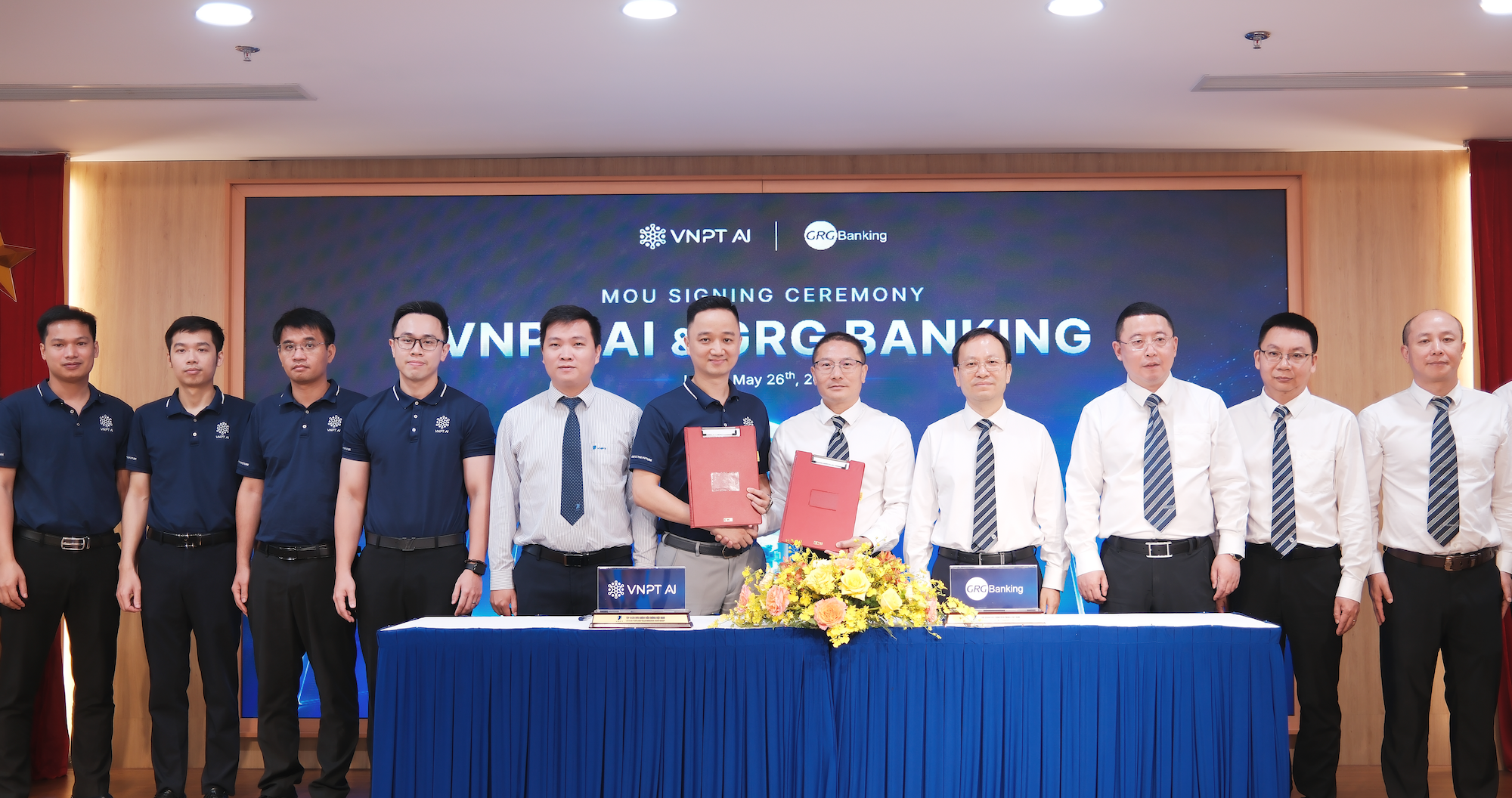VNPT AI và GRGBanking hợp tác cung cấp Phygital Banking tại Việt Nam