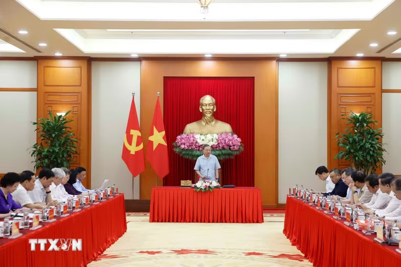 Kết luận của Tổng Bí thư, Chủ tịch nước Tô Lâm về sơ kết 1 năm vận hành ...