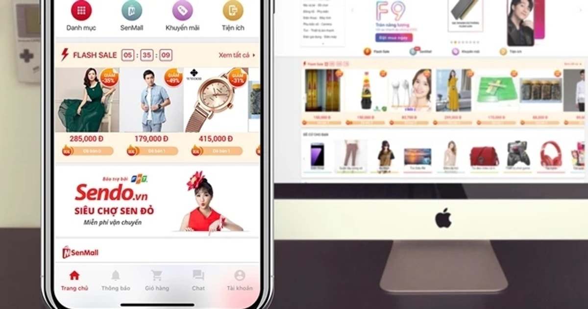 Sendo của FPT cho bán sản phẩm không có tem nhãn thể hiện đầy đủ thông ...