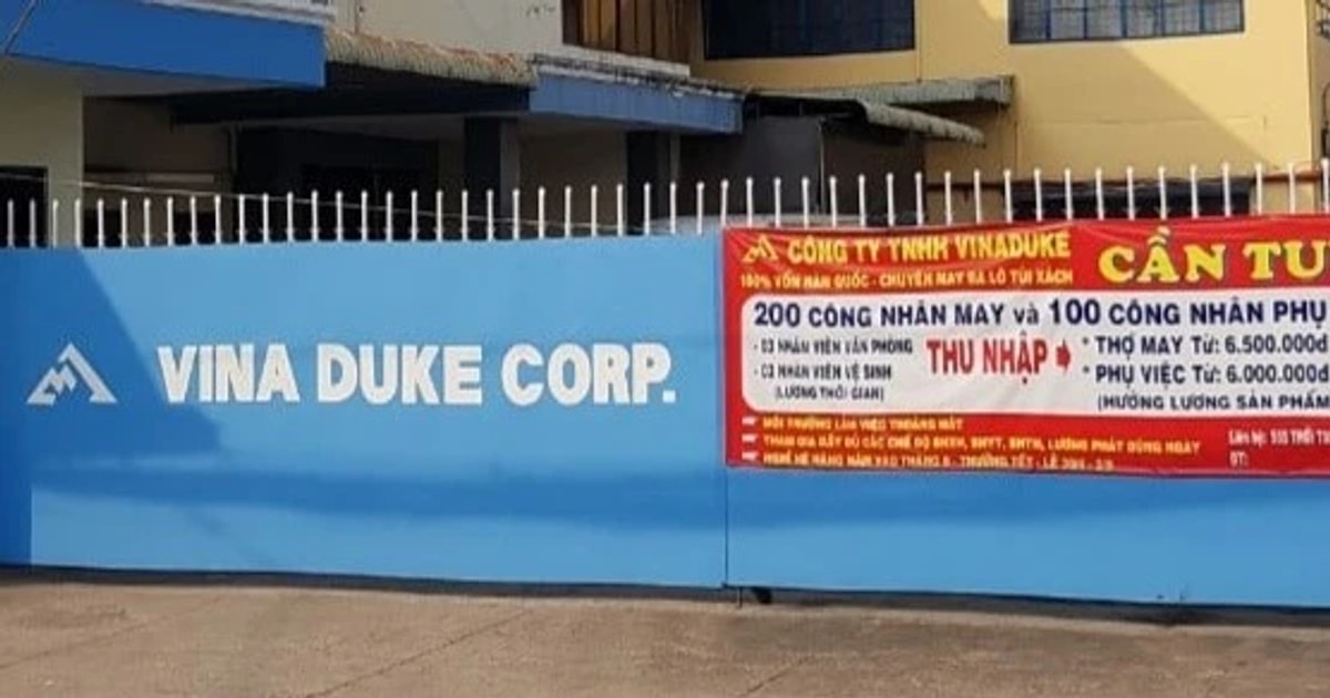 Xây dựng công trình không phép, Công ty TNHH Vina Duke bị phạt 130 ...