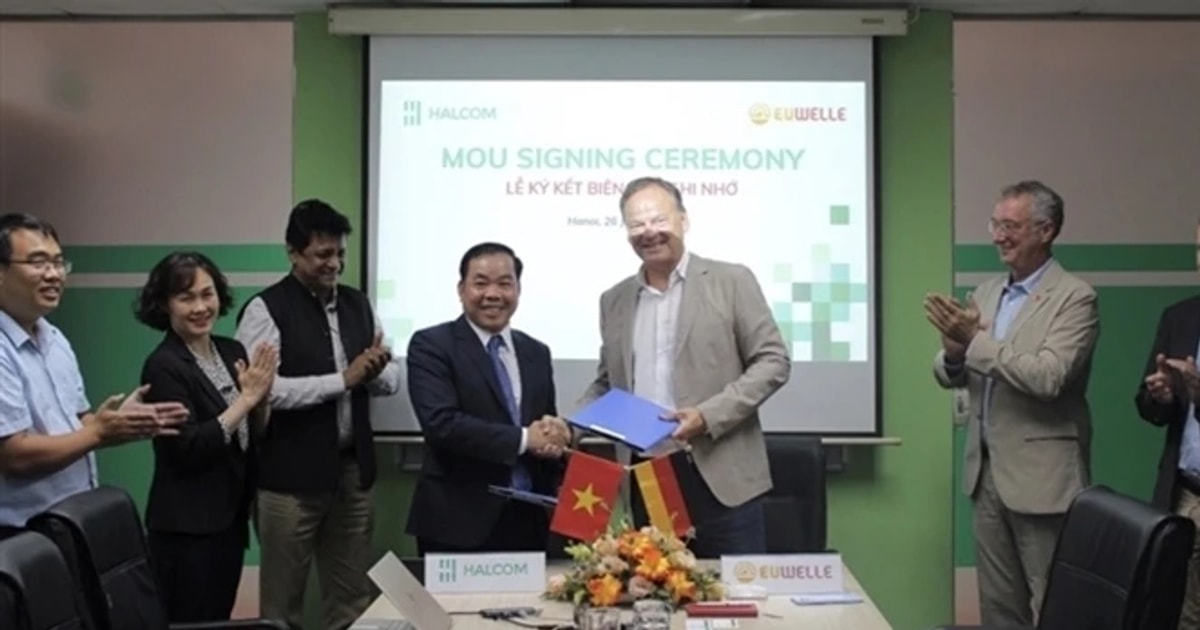 Halcom và Euwelle ký kết biên bản ghi nhớ về sử dụng công nghệ xử lý ...