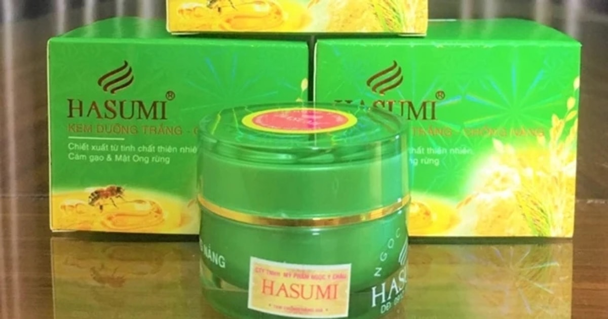 Công ty Mỹ phẩm Ngọc Ý Châu bị xử phạt, buộc tiêu huỷ lô kem chống nắng HASUMI