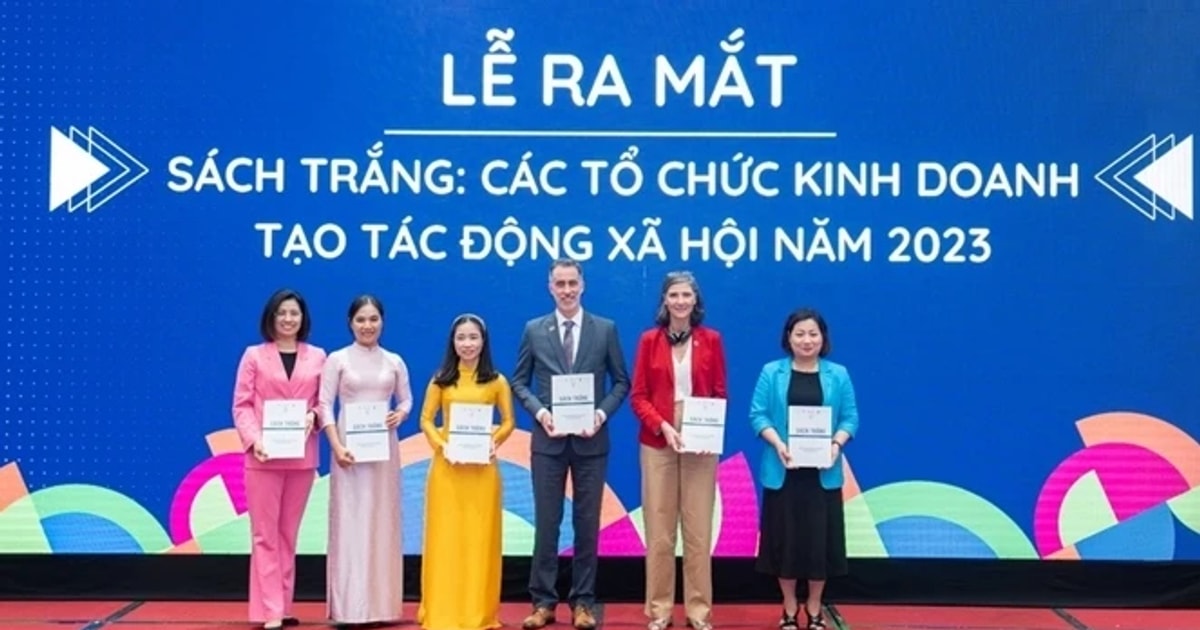 Ra mắt Sách trắng về các tổ chức kinh doanh tạo tác động xã hội tại ...