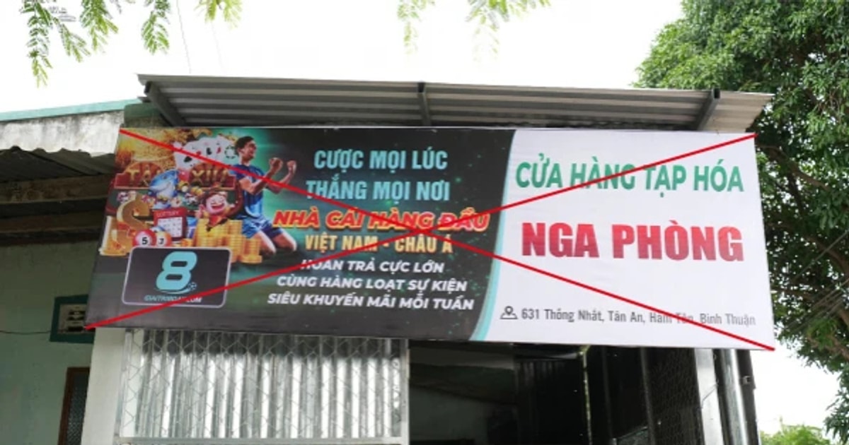 Ngăn chặn hành vi quảng cáo trang mạng đánh bạc online