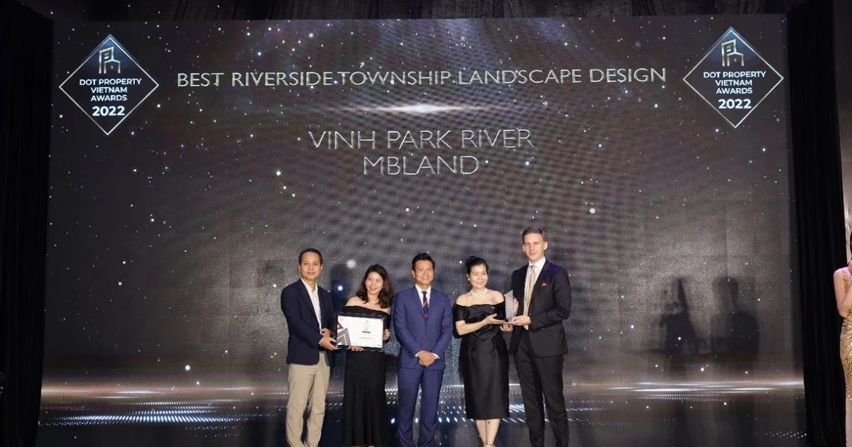 MBLand nhận cú đúp giải thưởng quốc tế về bất động sản