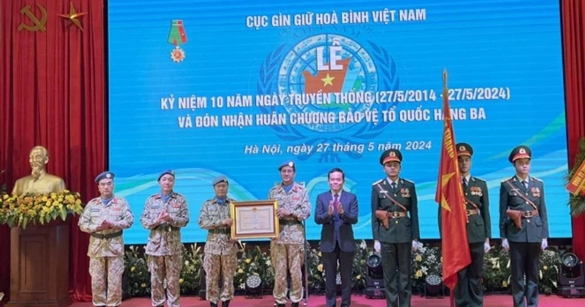 Cục Gìn giữ hòa bình Việt Nam kỷ niệm 10 năm ngày truyền thống