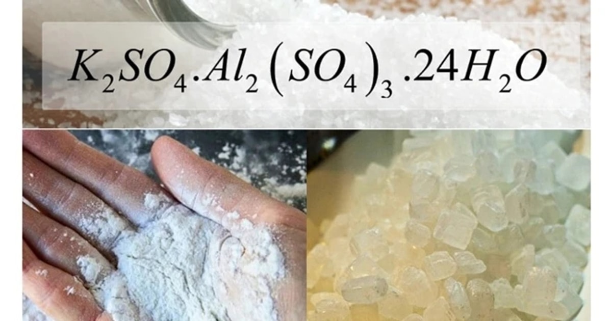 Dùng phèn chua để chữa hôi nách, người phụ nữ bị nhiễm độc nhôm