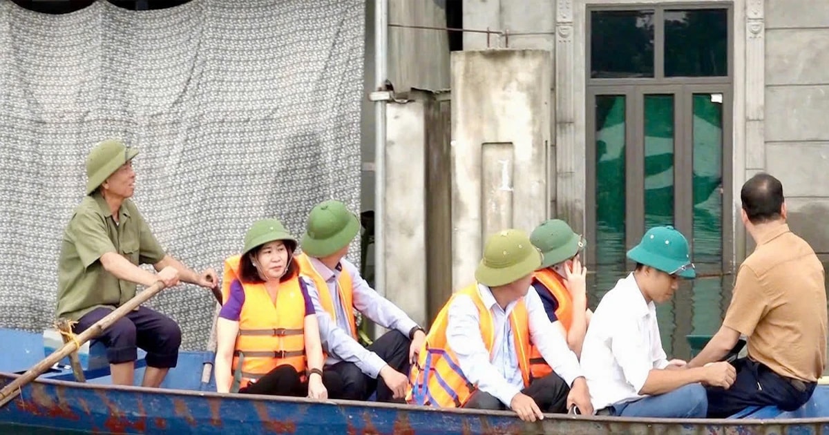 Mỹ Đức bảo an toàn cao nhất cho Nhân dân sau mưa lũ