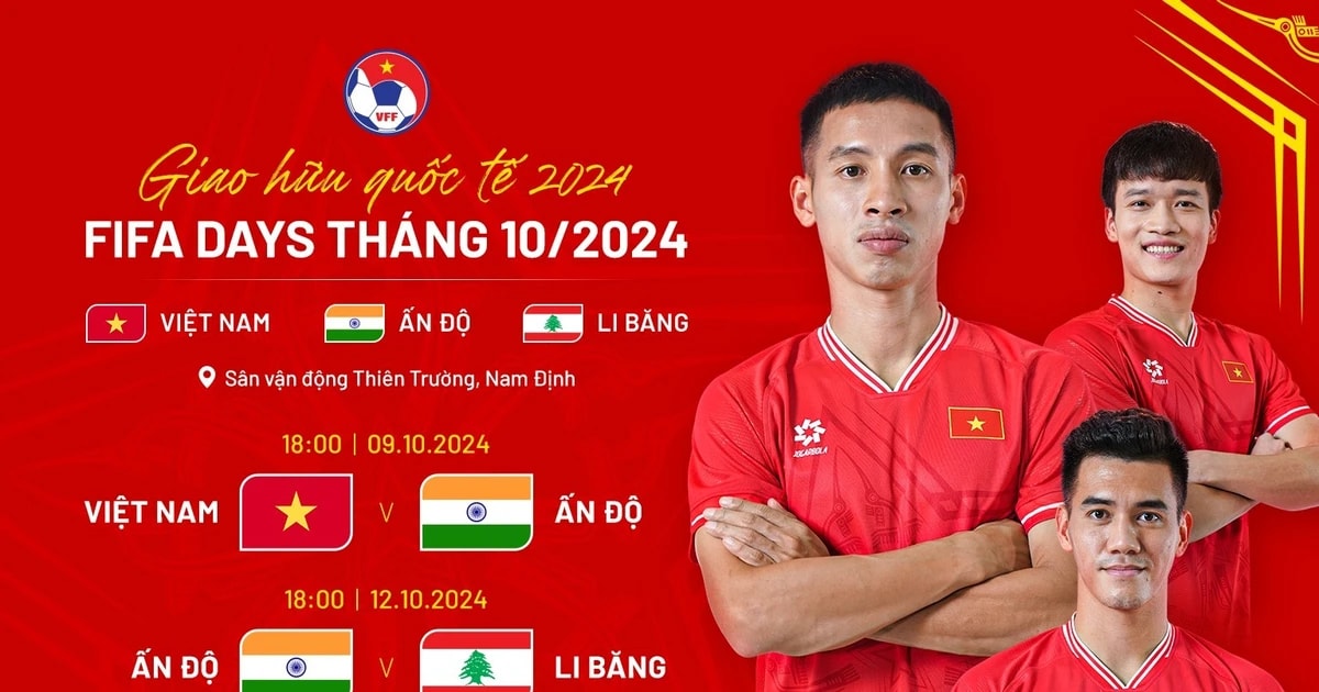 Công bố danh sách tập trung đội tuyển Việt Nam chuẩn bị cho FIFA Days ...
