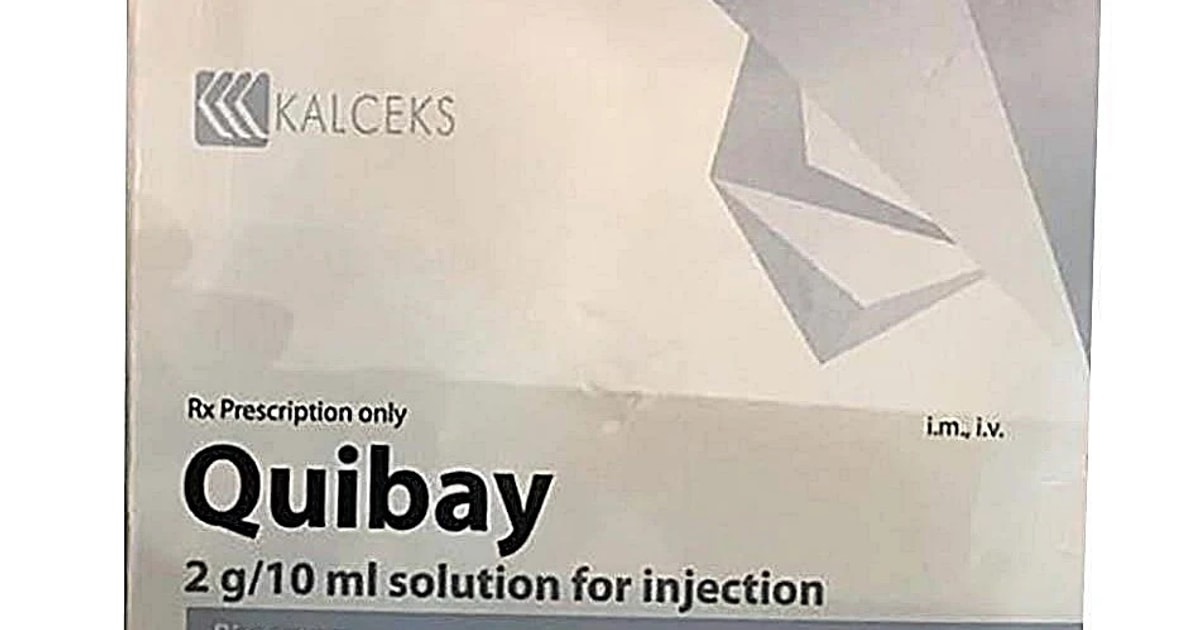 Thu hồi thuốc Quibay 2g/10ml do Bio Pharma cung cấp: Không đảm bảo tiêu ...