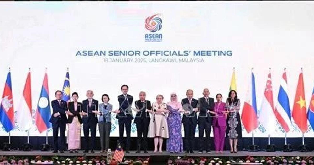 ASEAN foreign ministers gather for first meeting under Malaysia's chairmanship 2025