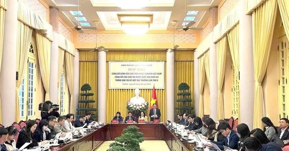 State President's order on promulgation of three newly passed laws ...