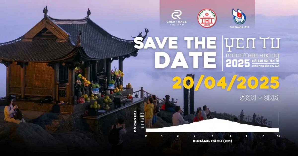 Giải leo núi Yên Tử 2025: Chinh phục đỉnh Phù Vân