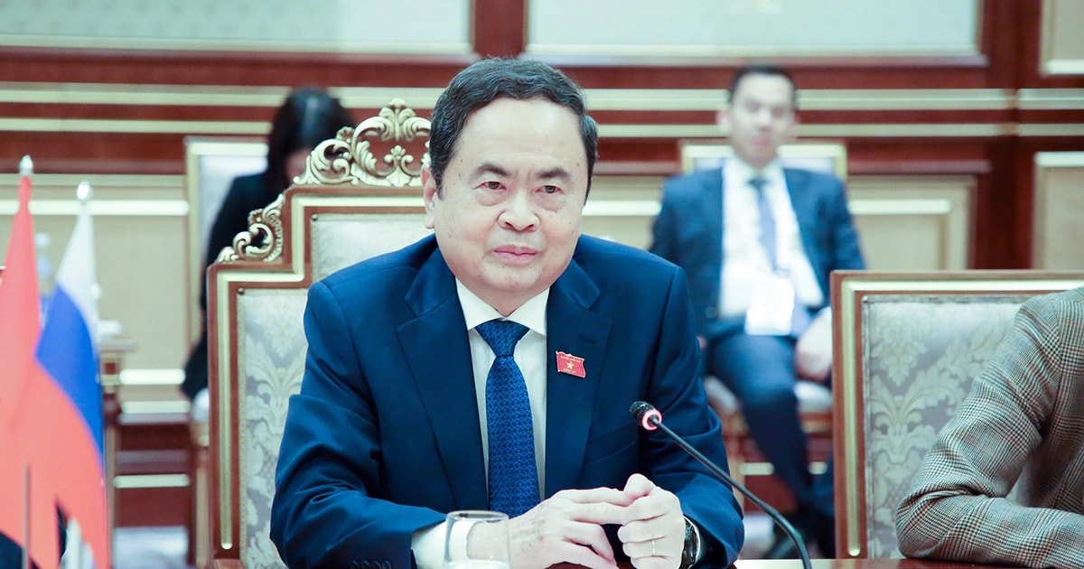 Chủ tịch Quốc hội Trần Thanh Mẫn gặp Chủ tịch Hội đồng Liên bang Nga Valentina Matvienko