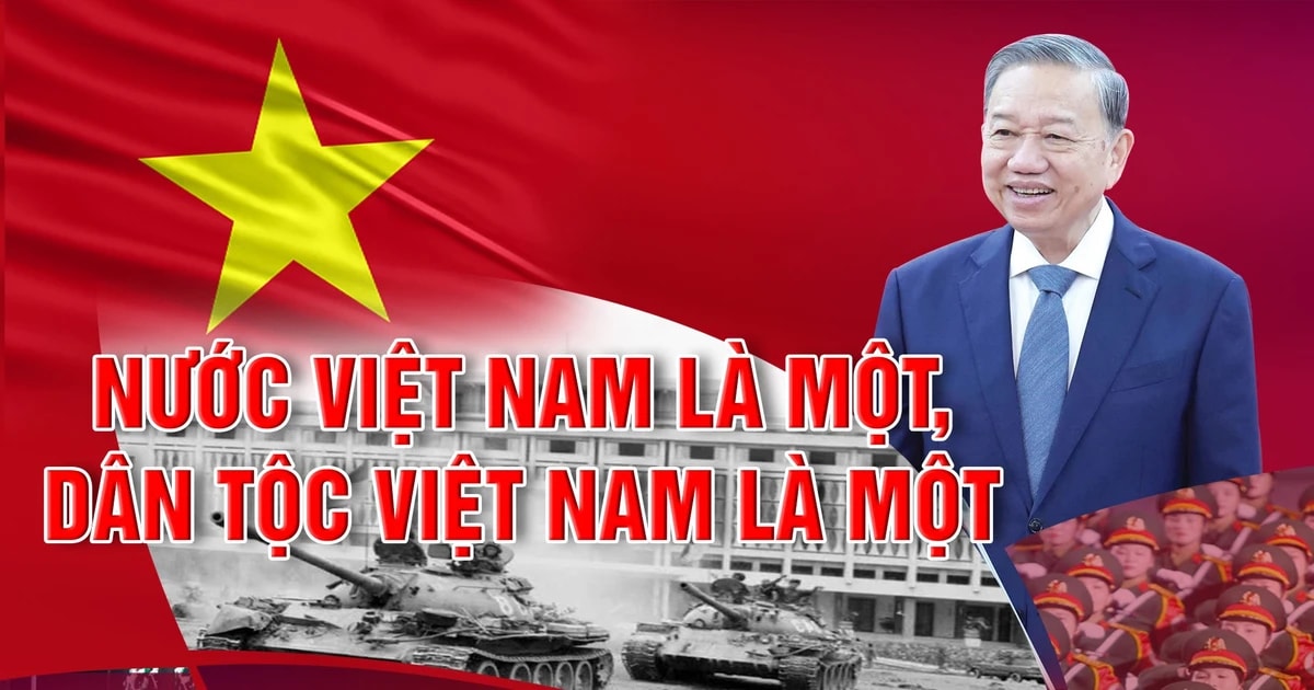 Nước Việt Nam là một, dân tộc Việt Nam là một