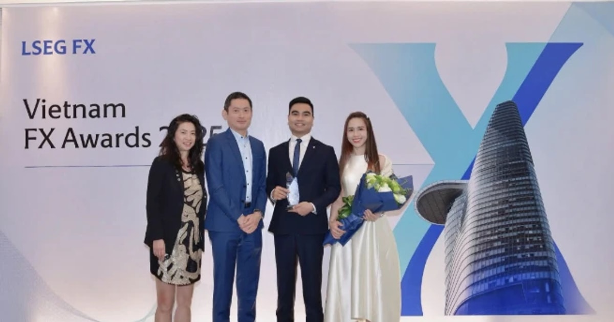 Vietcombank tiếp tục được vinh danh tại sự kiện LSEG Vietnam FX Awards 2025