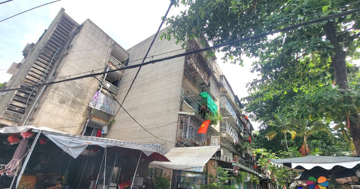 TP. Hồ Chí Minh: Nhiều khối nhà tại chung cư Thanh Đa xuống cấp nghiêm ...