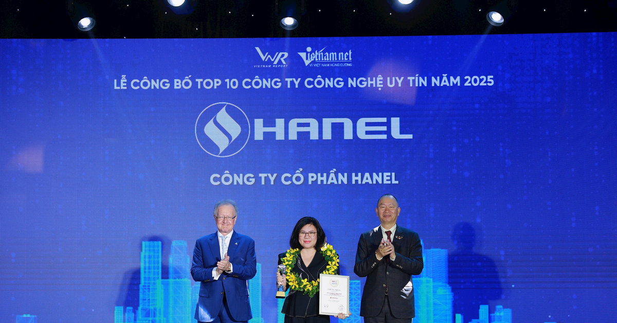 Hanel - Top 10 Công ty Công nghệ uy tín năm thứ 5 liên tiếp