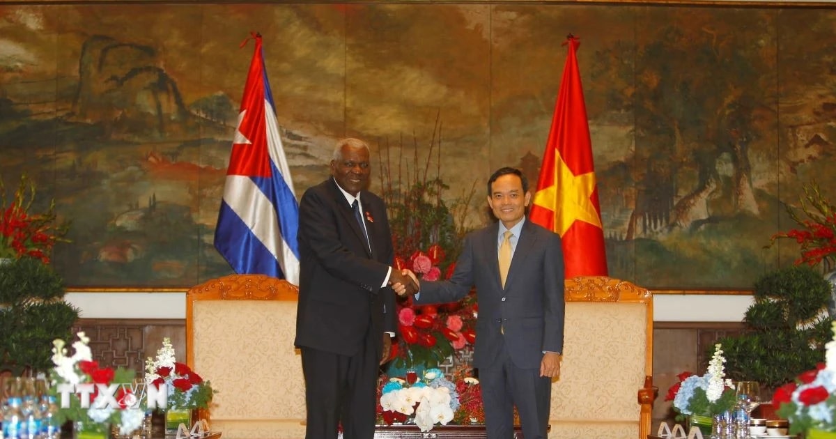 Lãnh đạo Thành phố Hồ Chí Minh hội kiến Chủ tịch Quốc hội Cuba