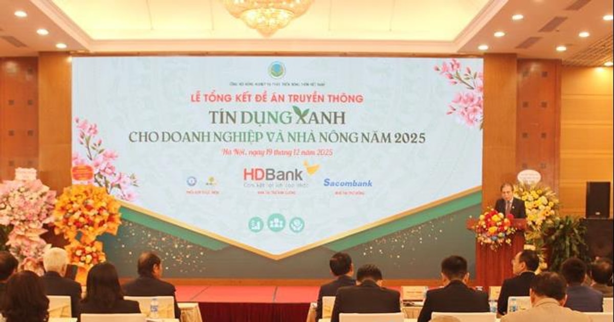 Dẫn dắt tín dụng xanh chảy mạnh vào nông nghiệp