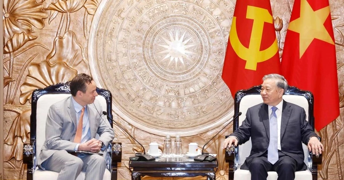 Party leader receives President and CEO of US’s GE Vernova