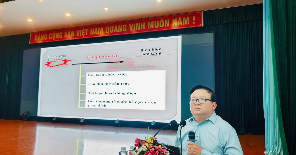 Hội thảo khoa học điện cơ đồ (EMG): Vai trò và cập nhật trong chẩn đoán ...