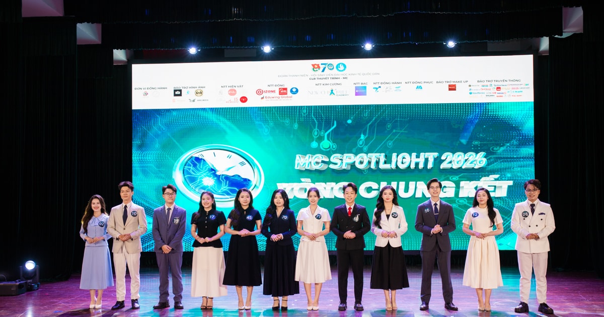 Chung kết MC Spotlight 2026: Sân chơi của bản lĩnh và bản sắc cá nhân